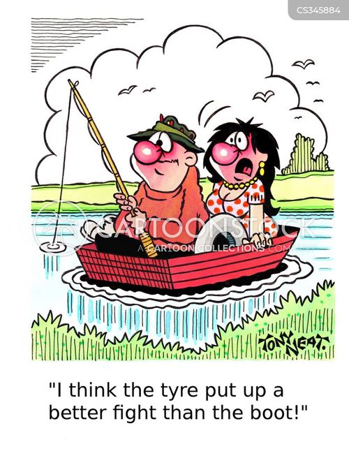 Fisherman's Boots Cartoons and Comics - funny pictures from CartoonStock
