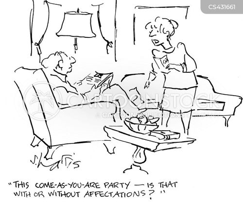 Come As You Are Cartoons and Comics - funny pictures from CartoonStock