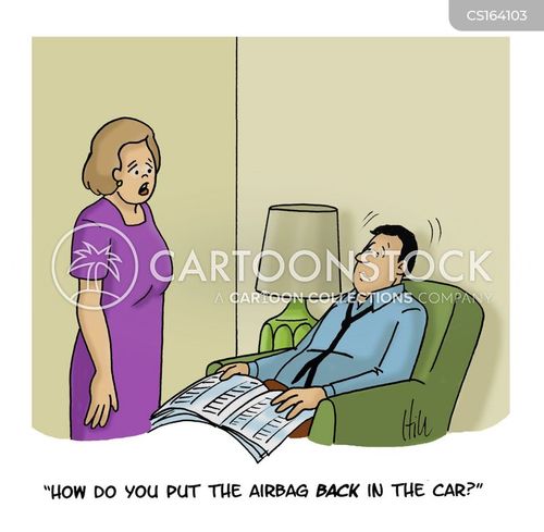 Air-bag Cartoons and Comics - funny pictures from CartoonStock