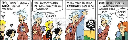 Snow Day Cartoons and Comics - funny pictures from CartoonStock