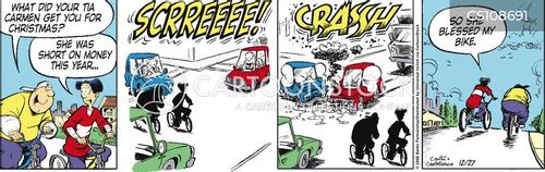 Narrow Escape Cartoons and Comics - funny pictures from CartoonStock