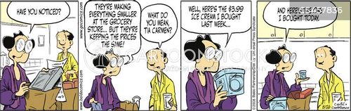 Increase In Price Cartoons and Comics - funny pictures from CartoonStock