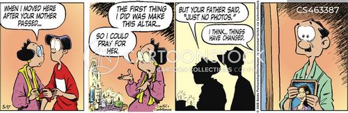 Broken Family Cartoons and Comics - funny pictures from CartoonStock