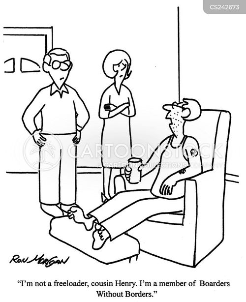 Boarder Cartoons and Comics - funny pictures from CartoonStock