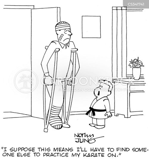Kickboxing Cartoons and Comics - funny pictures from CartoonStock