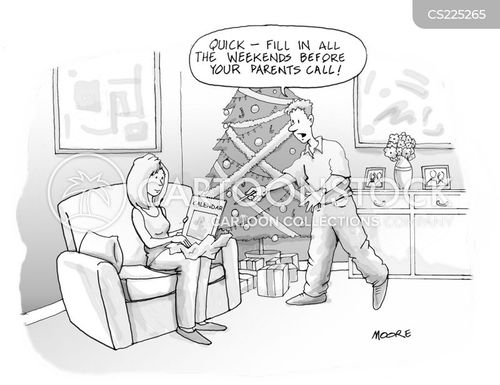 Family Visits Cartoons and Comics - funny pictures from CartoonStock