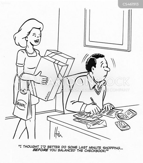 Cheque Book Cartoons and Comics - funny pictures from CartoonStock