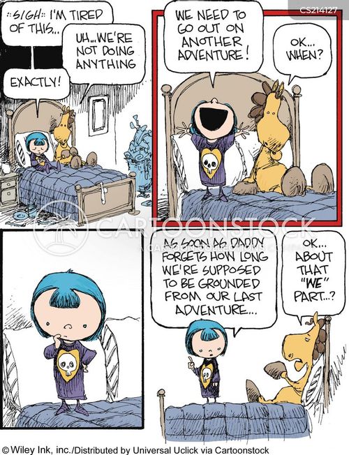 Grounded Cartoons and Comics - funny pictures from CartoonStock