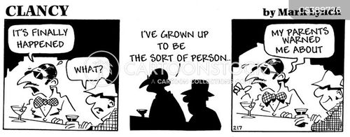 Fateful Warning Cartoons and Comics - funny pictures from CartoonStock