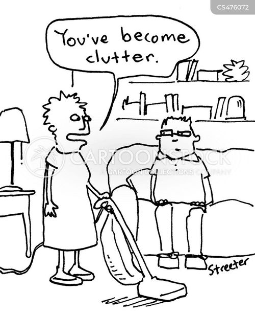 Declutter Cartoons and Comics - funny pictures from CartoonStock
