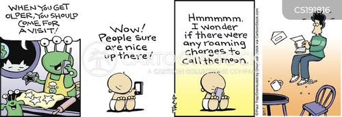 Roaming Charges Cartoons and Comics - funny pictures from CartoonStock