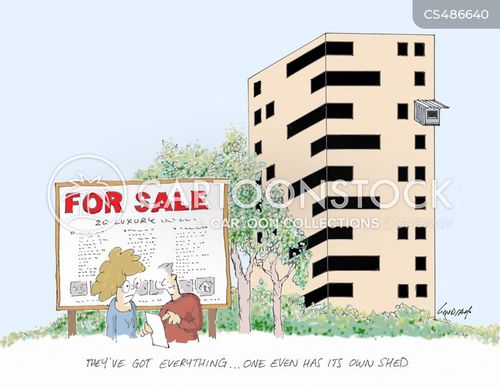 Apartment Block Cartoons and Comics - funny pictures from CartoonStock