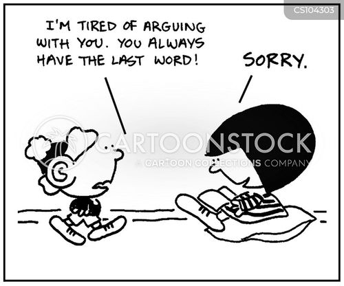 Arguer Cartoons and Comics - funny pictures from CartoonStock