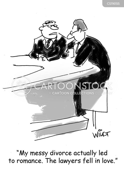 Messy Divorce Cartoons and Comics - funny pictures from CartoonStock