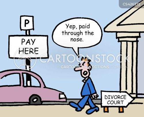 Spousal Support Cartoons and Comics - funny pictures from CartoonStock