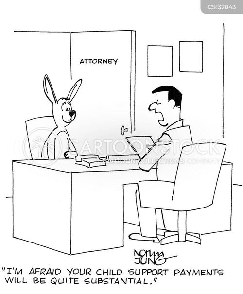 Child Support Cartoons and Comics - funny pictures from CartoonStock