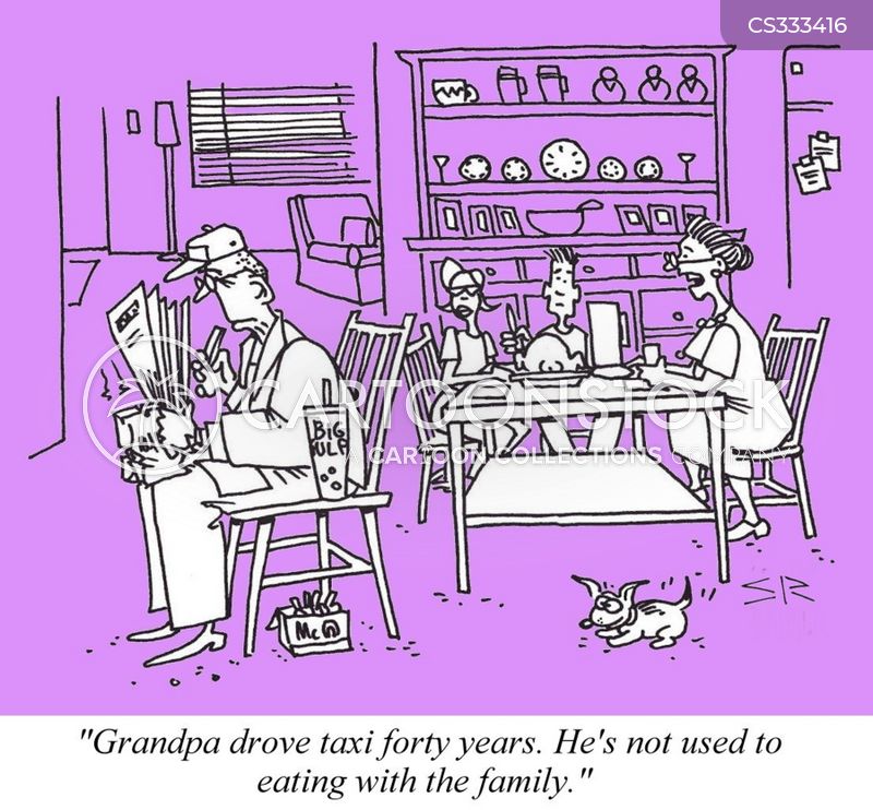 Eat Alone Cartoons and Comics - funny pictures from CartoonStock