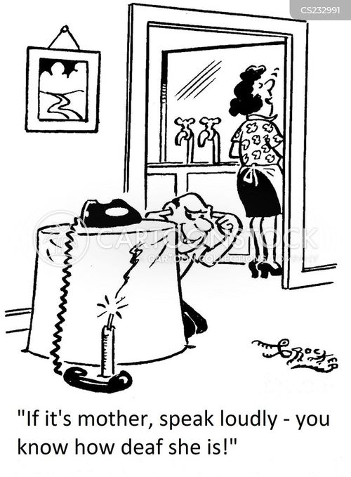 Hearing Problem Cartoons and Comics - funny pictures from CartoonStock