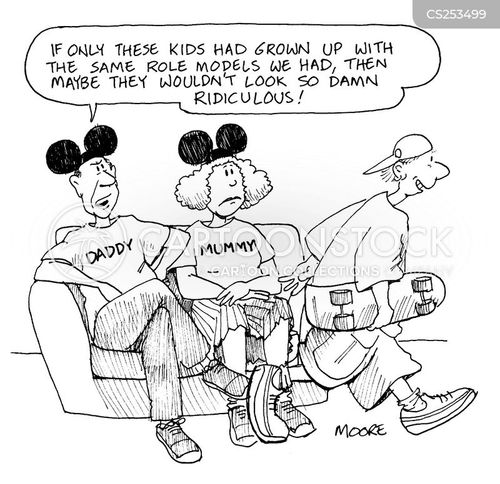 Role Models Cartoons and Comics - funny pictures from CartoonStock