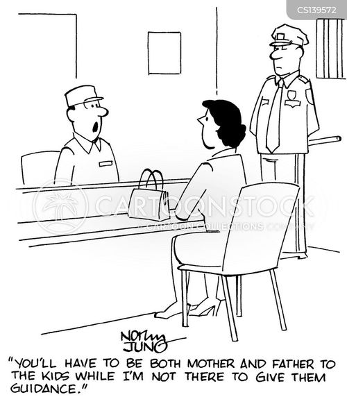 Convicted Criminal Cartoons and Comics - funny pictures from CartoonStock
