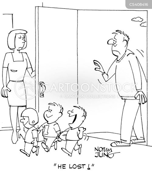 Lost Family Cartoons and Comics - funny pictures from CartoonStock