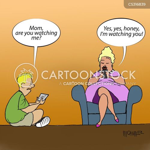 Parental Supervision Cartoons and Comics - funny pictures from CartoonStock