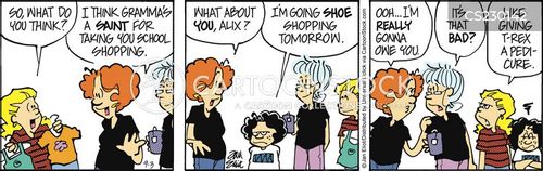 School Shopping Cartoons and Comics - funny pictures from CartoonStock