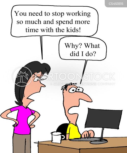 Work/life Balance Cartoons and Comics - funny pictures from CartoonStock