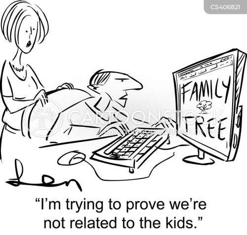 Genealogy Cartoons and Comics - funny pictures from CartoonStock