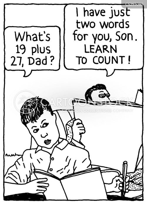 Add Up Cartoons and Comics - funny pictures from CartoonStock