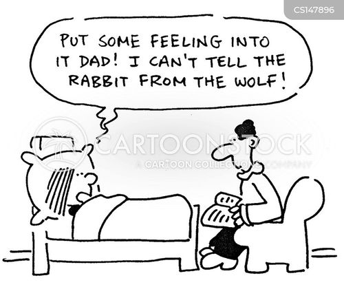 Bedtime Narrative Cartoons and Comics - funny pictures from CartoonStock