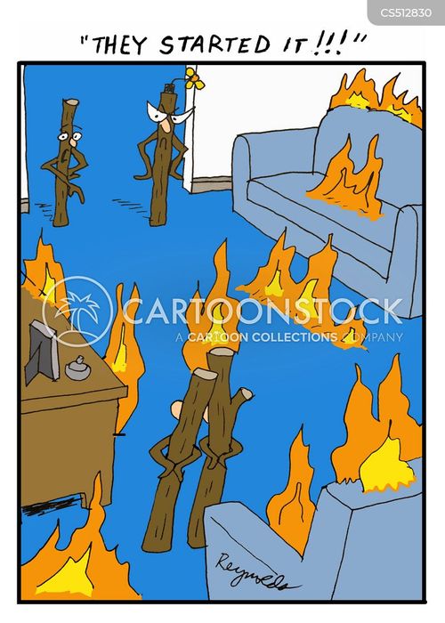 Fire Starter Cartoons and Comics - funny pictures from CartoonStock