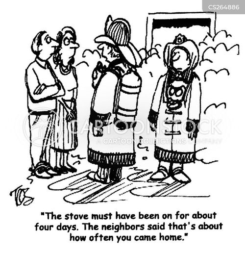 Stove Cartoons and Comics - funny pictures from CartoonStock