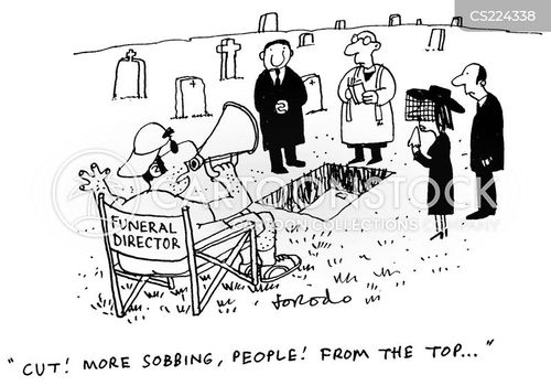 Funeral Director Cartoons and Comics - funny pictures from CartoonStock