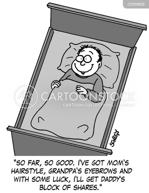 Genetic Inheritance Cartoons and Comics - funny pictures from CartoonStock