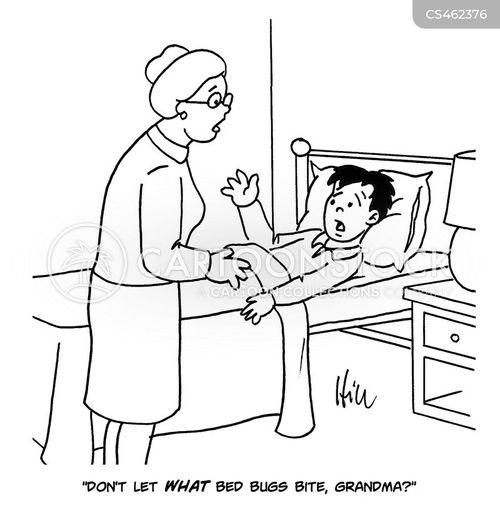 Bug Bites Cartoons and Comics - funny pictures from CartoonStock