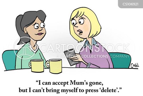 Grieving Process Cartoons and Comics - funny pictures from CartoonStock