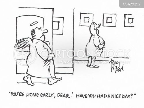 Home Early. Cartoons and Comics - funny pictures from CartoonStock
