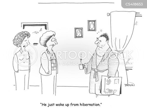 Half Asleep Cartoons and Comics - funny pictures from CartoonStock