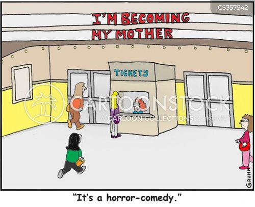 B-horror Cartoons and Comics - funny pictures from CartoonStock