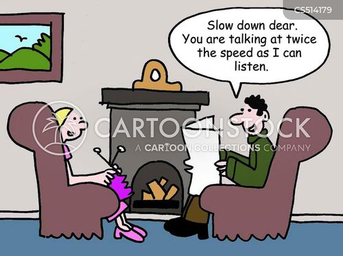 Fast Talker Cartoons and Comics - funny pictures from CartoonStock