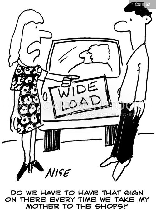 Wide Load Cartoons and Comics - funny pictures from CartoonStock