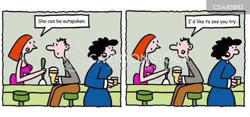 Outspoken Cartoons and Comics - funny pictures from CartoonStock