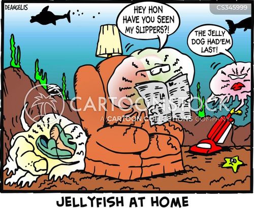 Jellyfish Cartoons and Comics - funny pictures from CartoonStock
