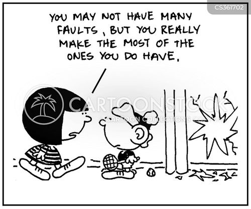 Faulting Cartoons and Comics - funny pictures from CartoonStock