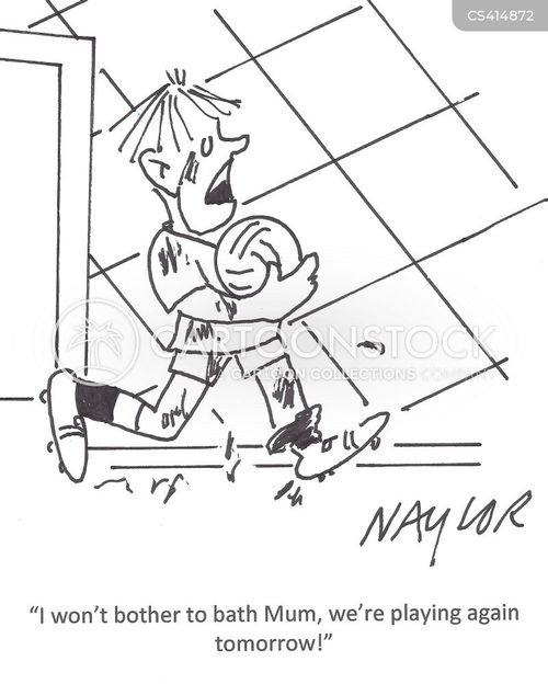Football Practice Cartoons and Comics - funny pictures from CartoonStock