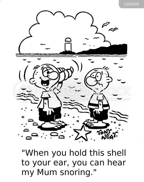 Snore Guard Cartoons and Comics - funny pictures from CartoonStock