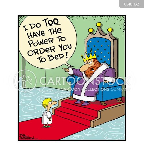 Royal Authority Cartoons and Comics - funny pictures from CartoonStock