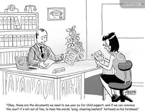 Child Support Cartoons and Comics - funny pictures from CartoonStock