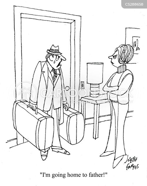 Clingy Behavior Cartoons and Comics - funny pictures from CartoonStock